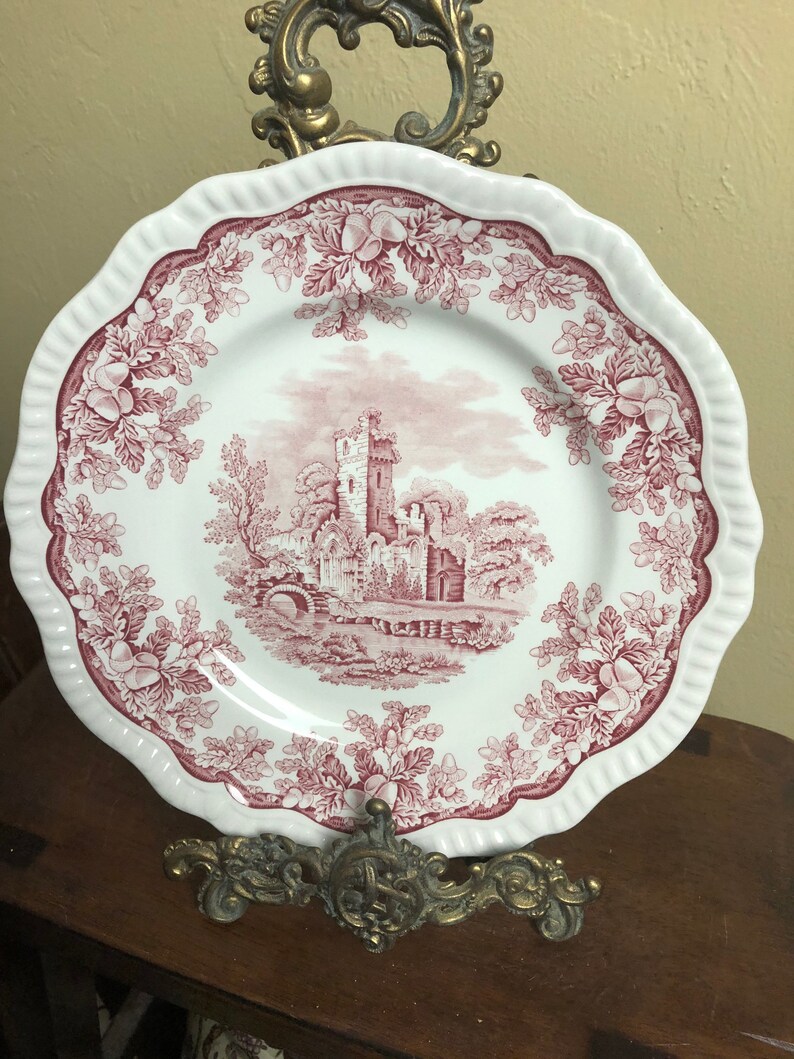 Lot of 4 Spode Archive Collection Regency Plates - Etsy