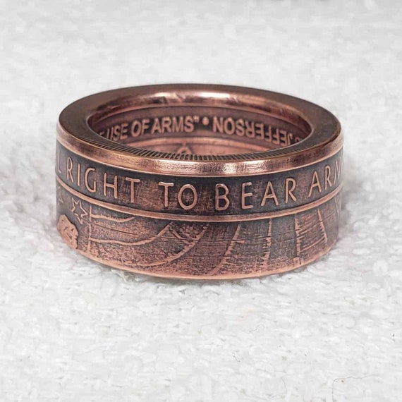 Novelty Coin Ring Challenge Coin Ring | Etsy