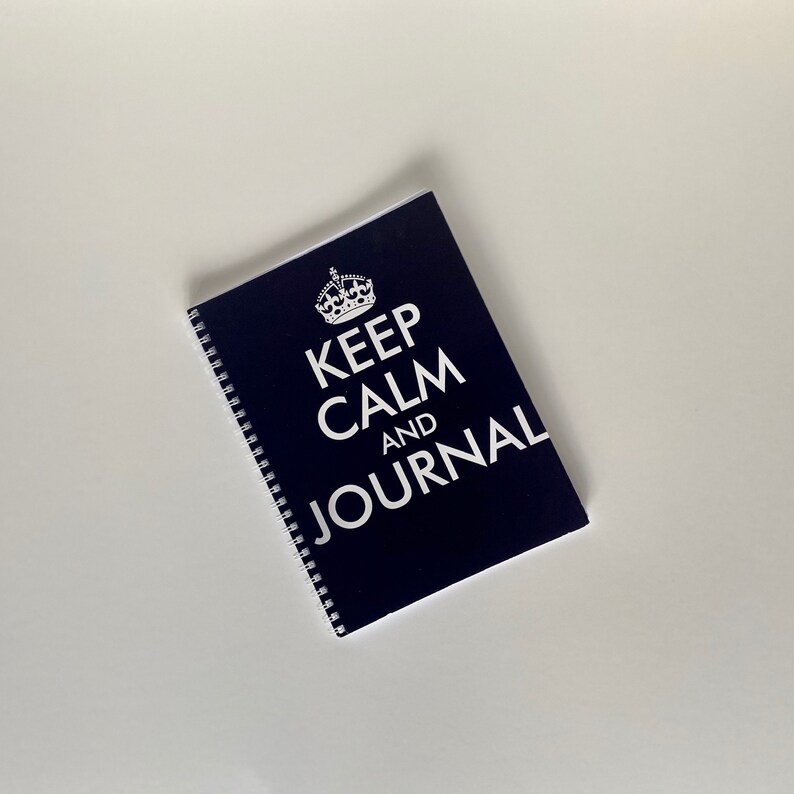 Keep Calm and Journal - Etsy