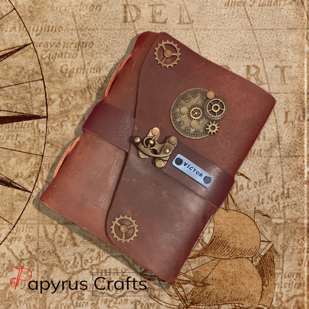 Papyrus Crafts - Steampunk-inspired Personalized Handmade Leather ...