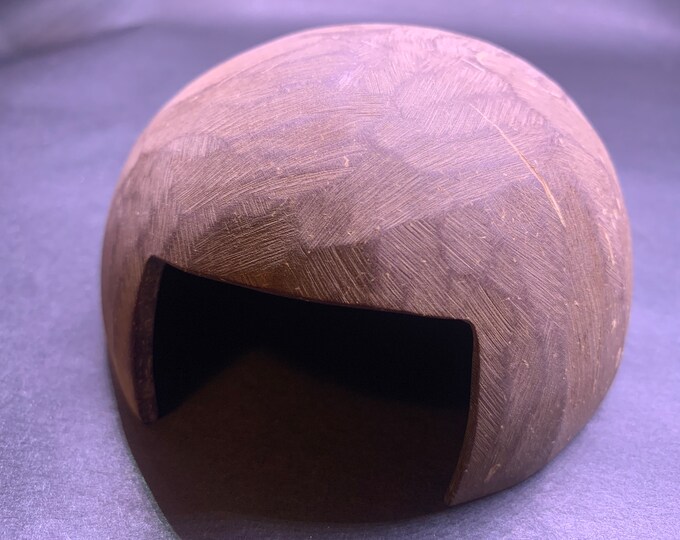 Natural Coconut Shell ~ Fish Hide Cave, Aquarium Decoration for Betta ...