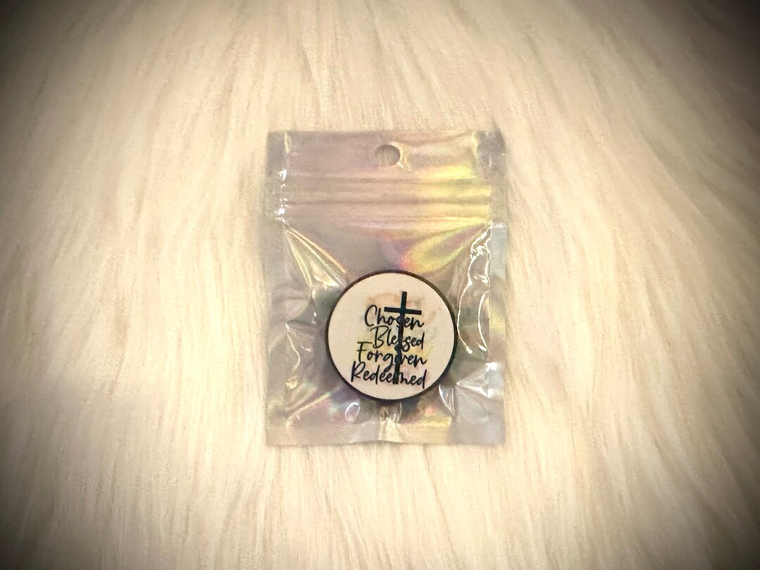 Chosen Blessed Forgiven Redeemed Phone Grip, Gift, Jesus, God ...