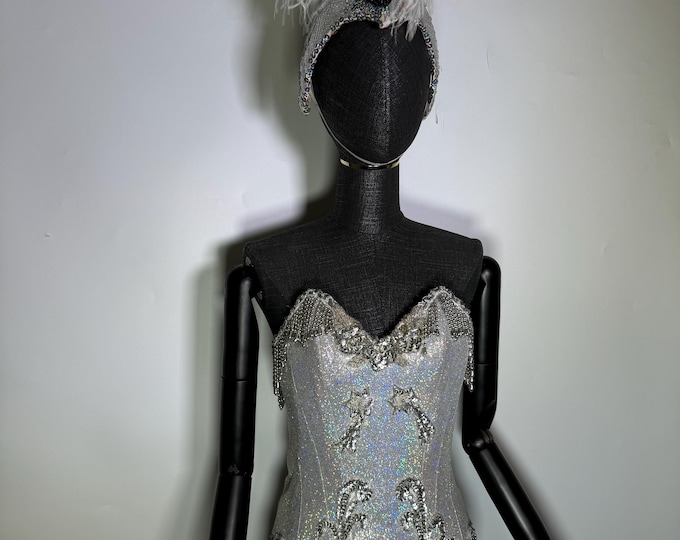 Rare Yellow and Pink True Vintage Dancing Costume Dress, Sheer Stage ...