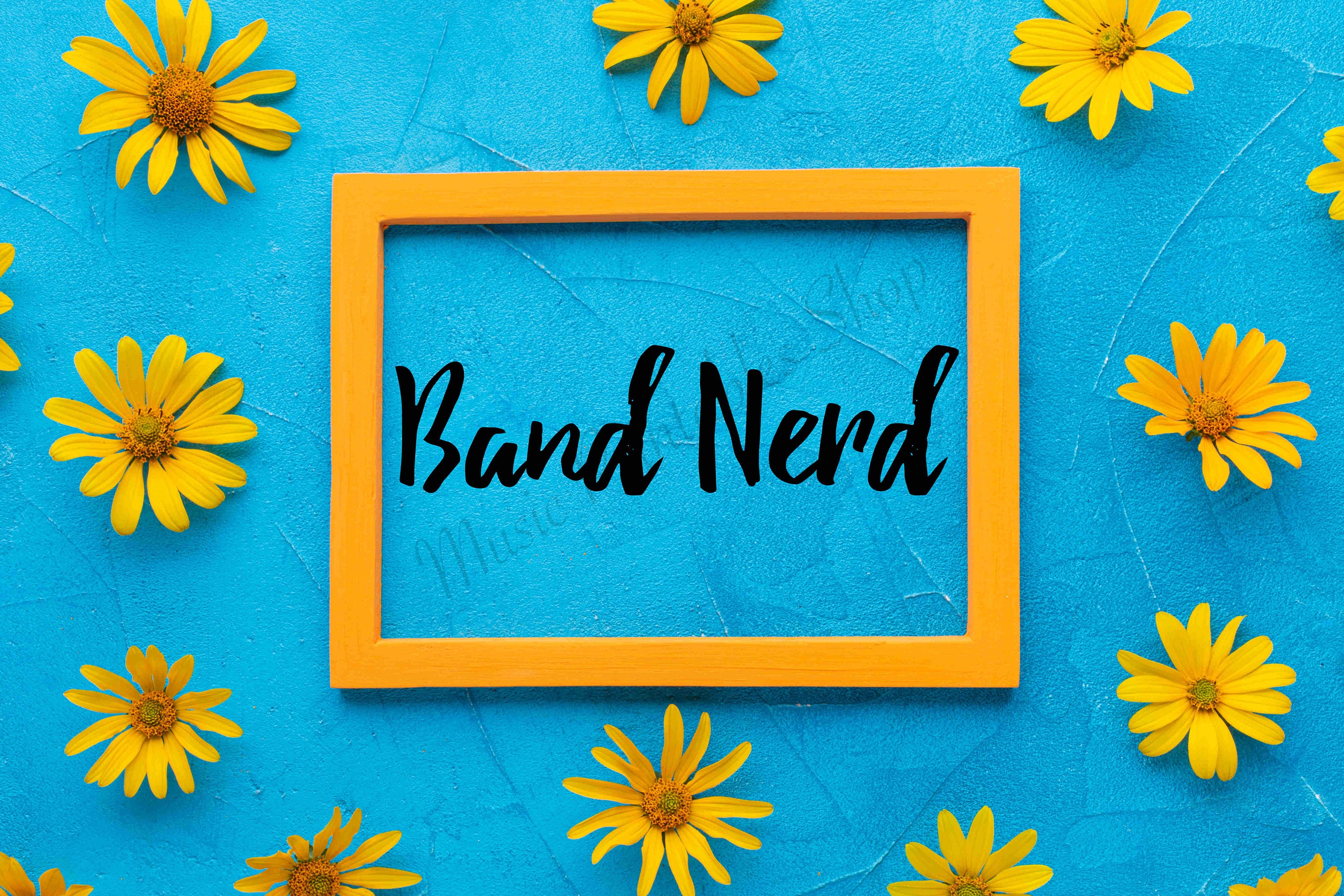 Band Nerd Minimalist Art, Music Printable, Wall Art Prints, Black and ...