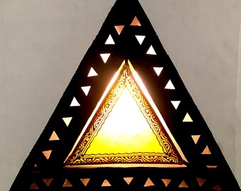 Pyramid Lamp Shade - Etsy UK