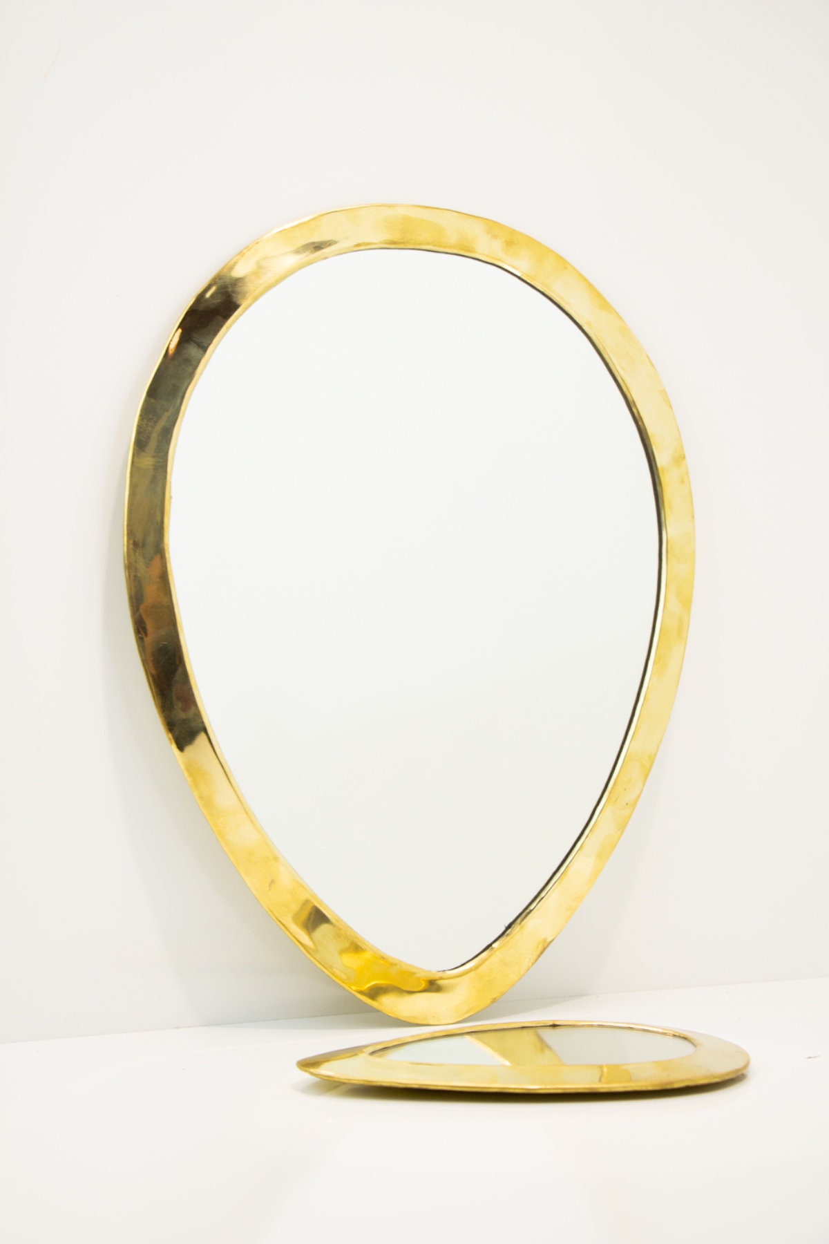 Egg Shape Handmade Yellow Solid Copper Flat Metal Moroccan - Etsy UK