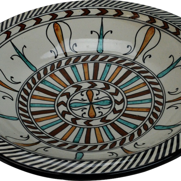 Moroccan Plate - Etsy UK