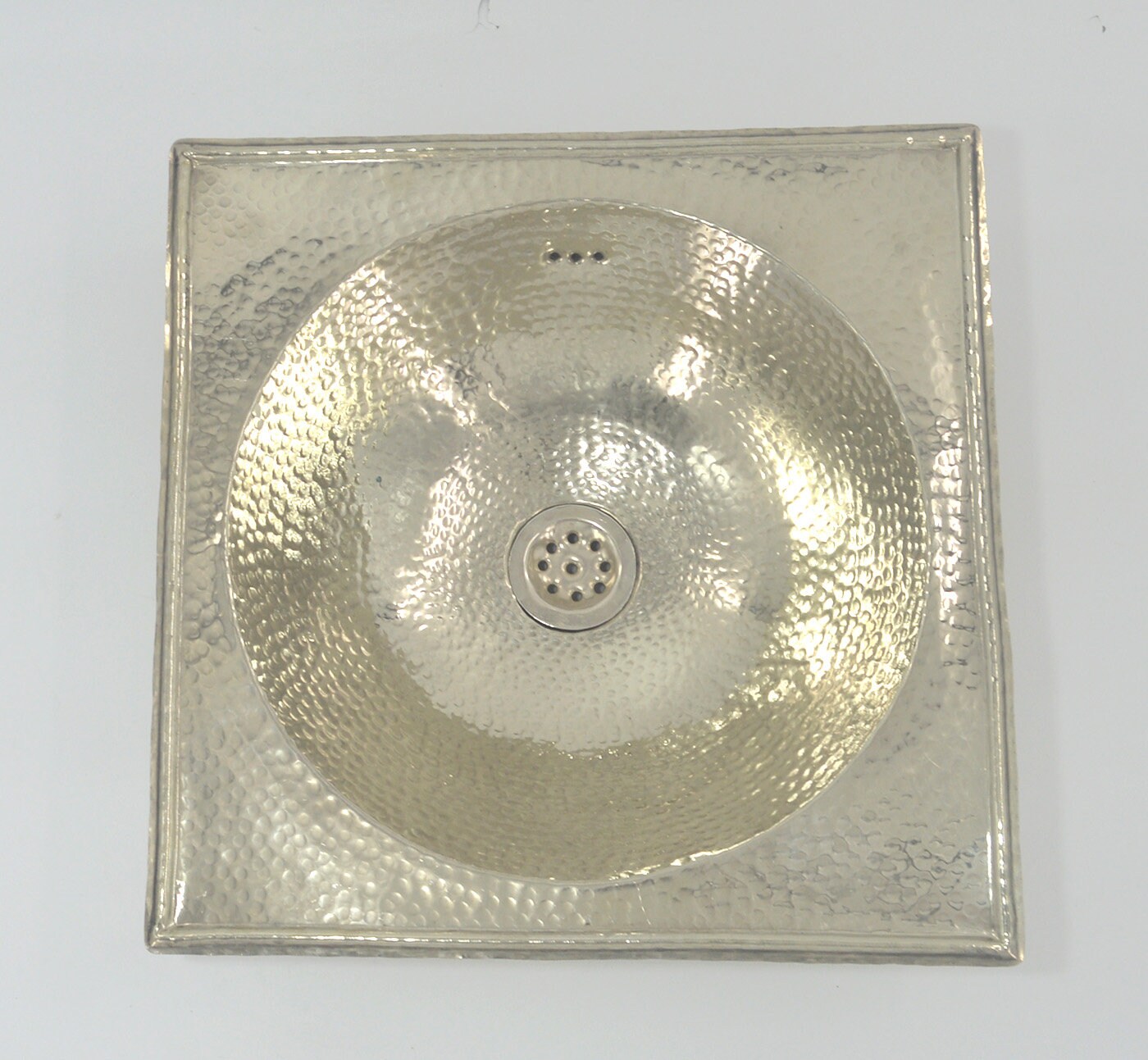 Square Solid Silver Handmade Moroccan Bathroom Sink Basin - Etsy