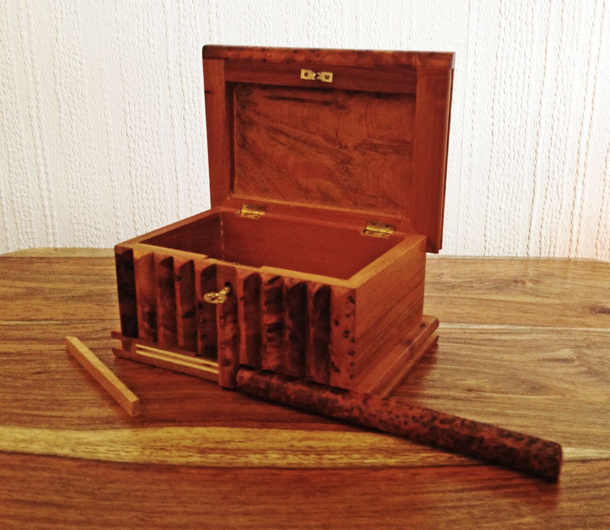 Thuya Wood Large Moroccan Magic Puzzle Box L15 W10 H8 Cm - Etsy