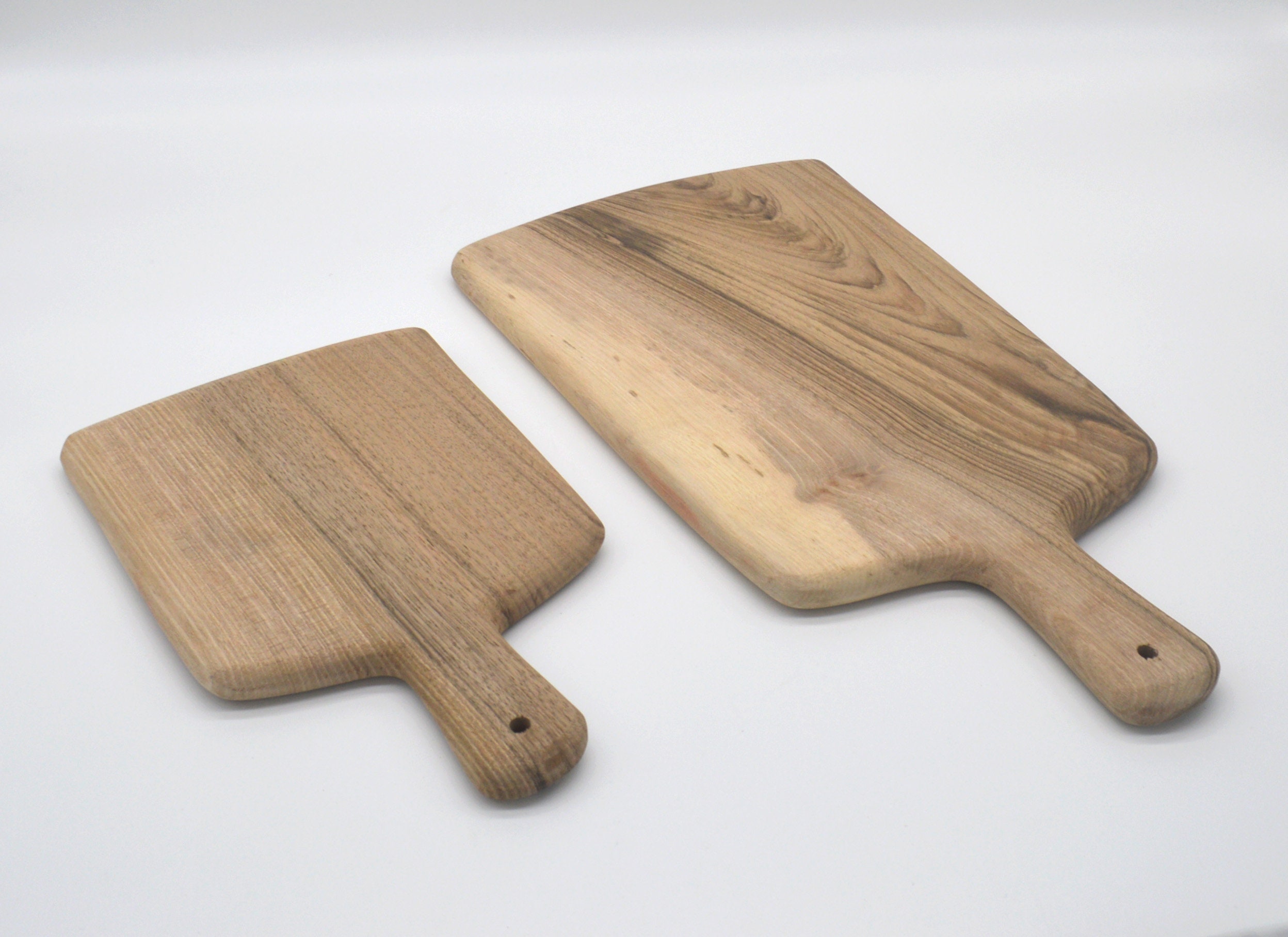 Hand Made Rounded Soft Oval Edge Moroccan Rectangular Walnut Chopping ...