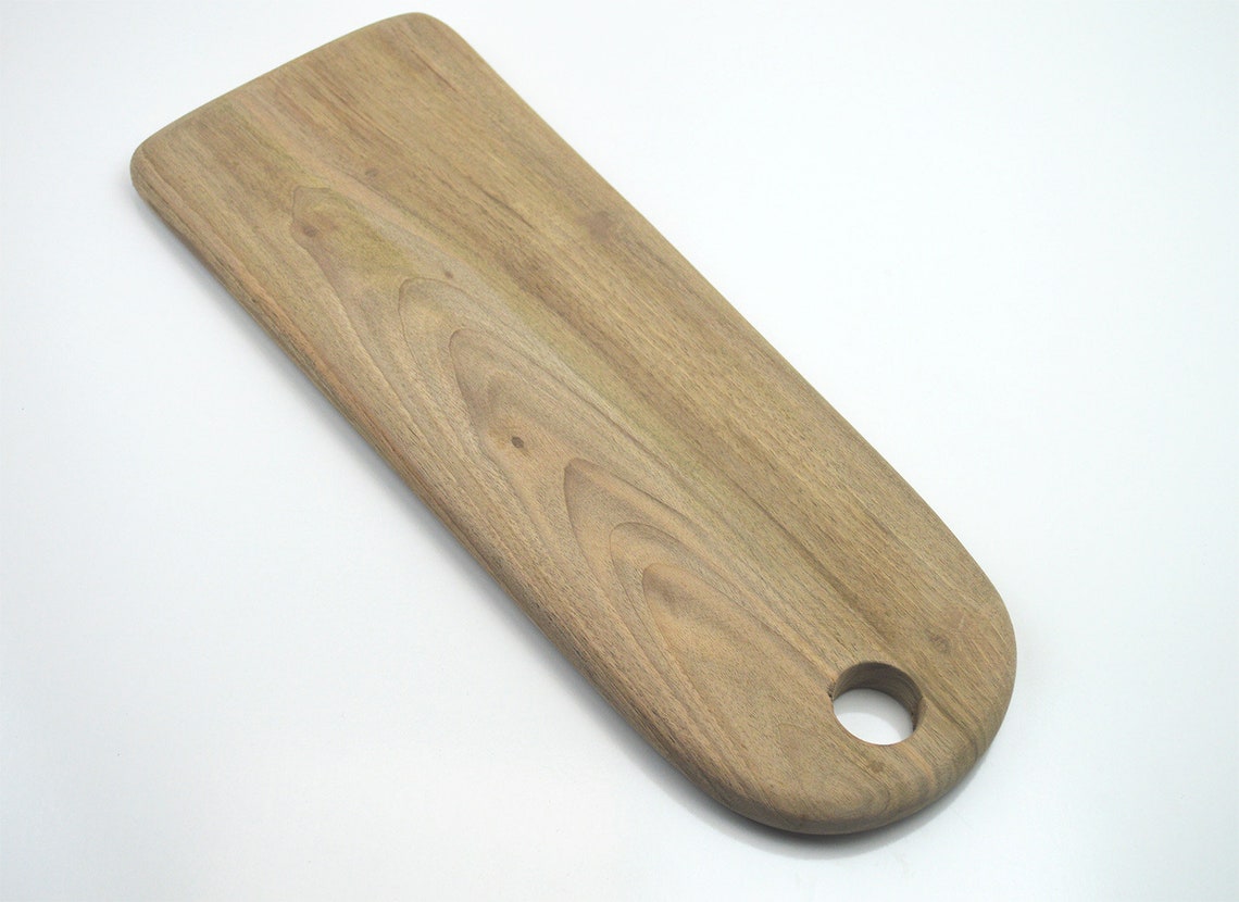 Hand made rounded soft oval edge Moroccan Walnut chopping | Etsy