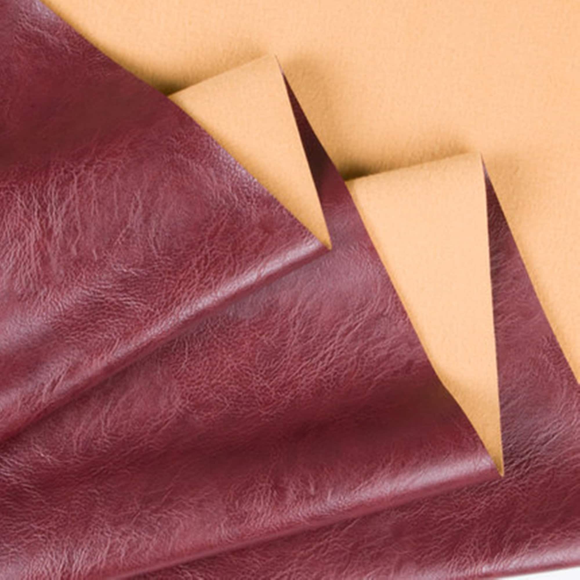 1mm grueso tela de cuero sintético PU cuero DIY tela de cuero | Etsy