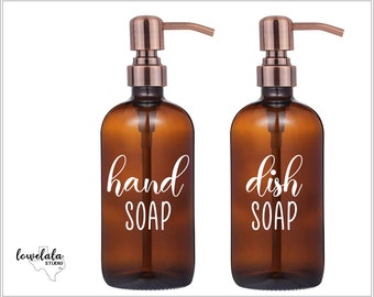 Soap Dispenser Decal | Etsy