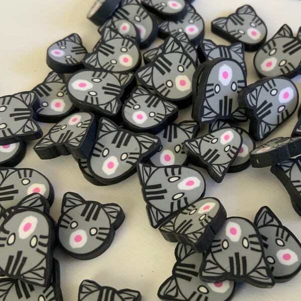 Cat Fimo Slices - Etsy