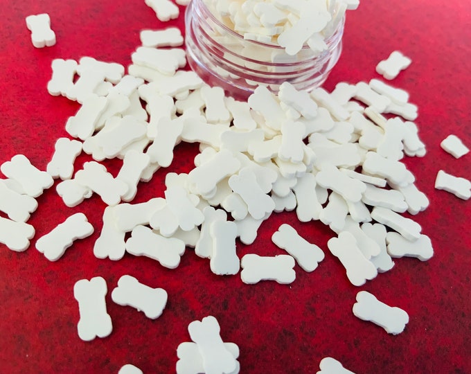 Dog Bone Clay Slices , Bone Clay , Craft Supplies , Tumbler Clay , Nail ...