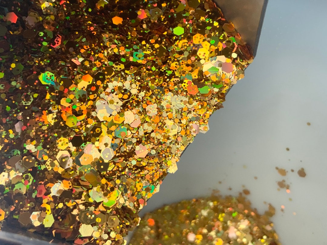 10g Gold Fever Chunky Glitter Gold Glitter 24k Gold - Etsy
