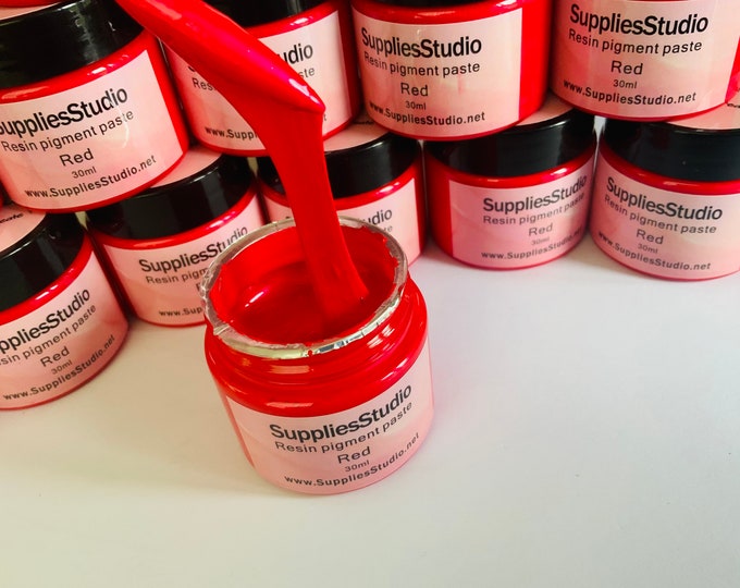 Highly Concentrated , Pinky Red Epoxy Pigment Paste , Resin Colour ...