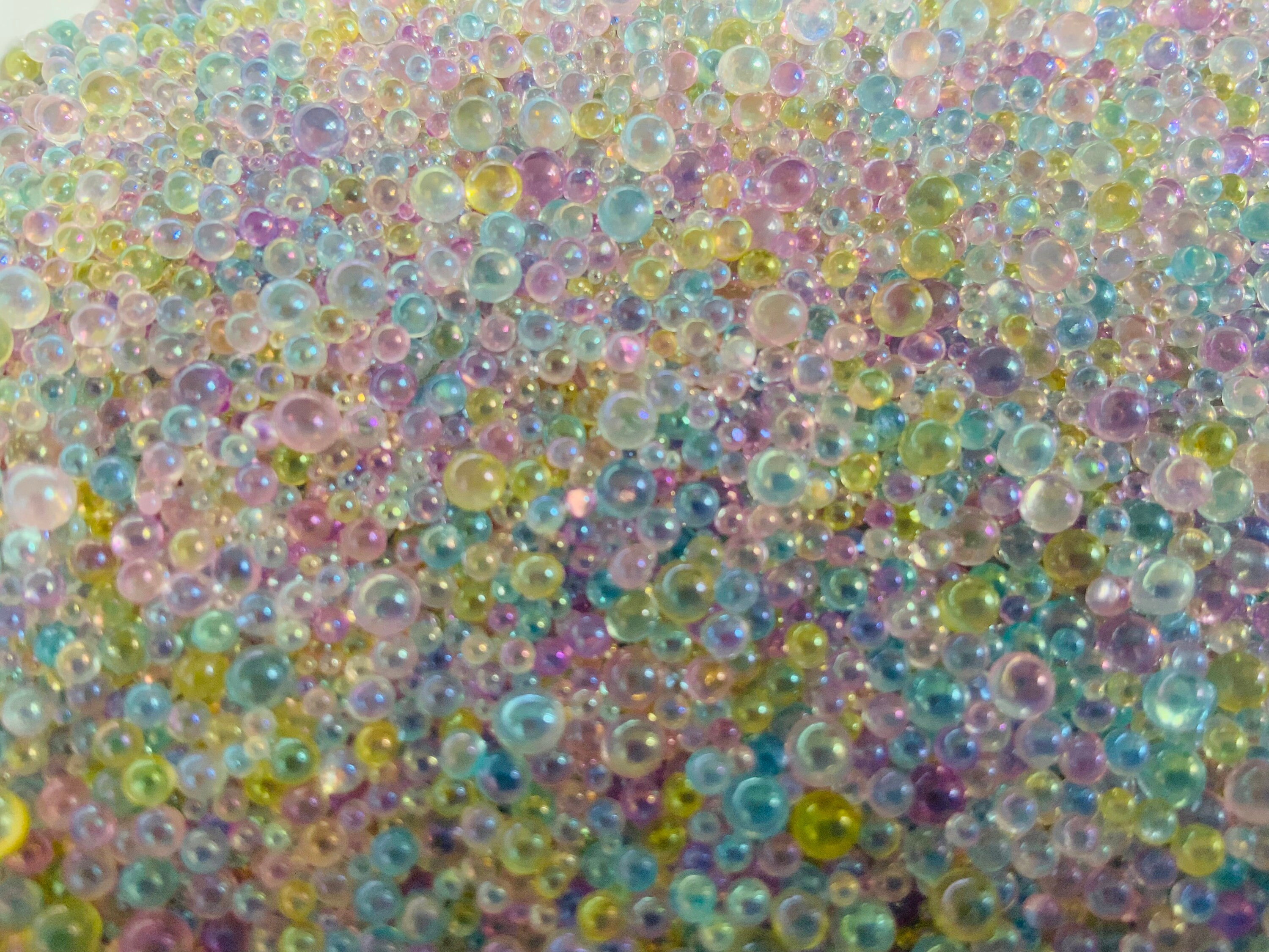 Mermaid Glass Bubbles Tiny Glass Bubbles Shaker Filler | Etsy