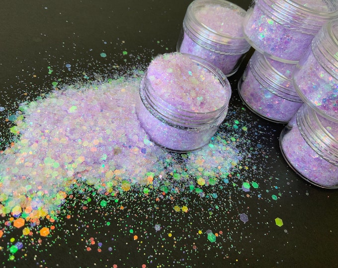 20g Lilac Glitter , Colour Shift Glitter , Craft Supplies , Mermaid ...