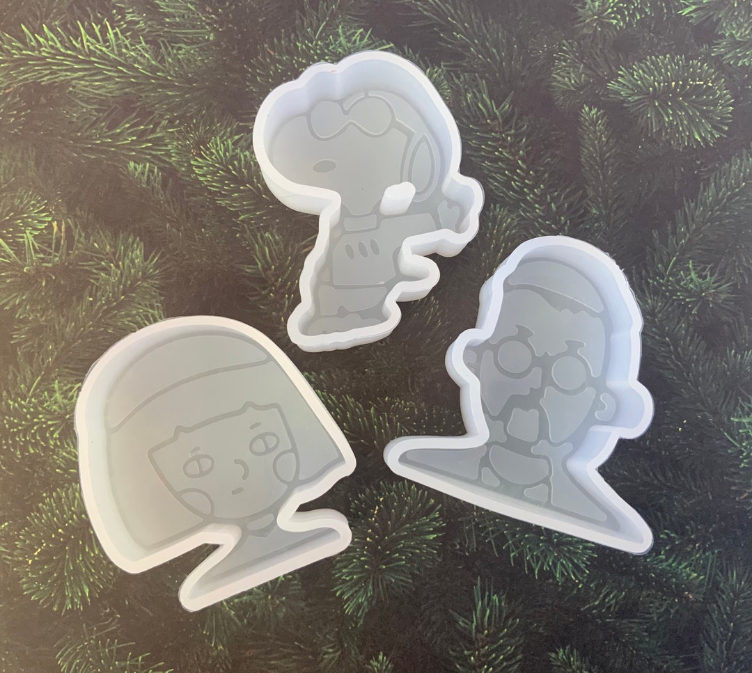 Set of 3 Kawaii Anime Moulds , Silicone Anime Mould , Uv Resin Mould ...