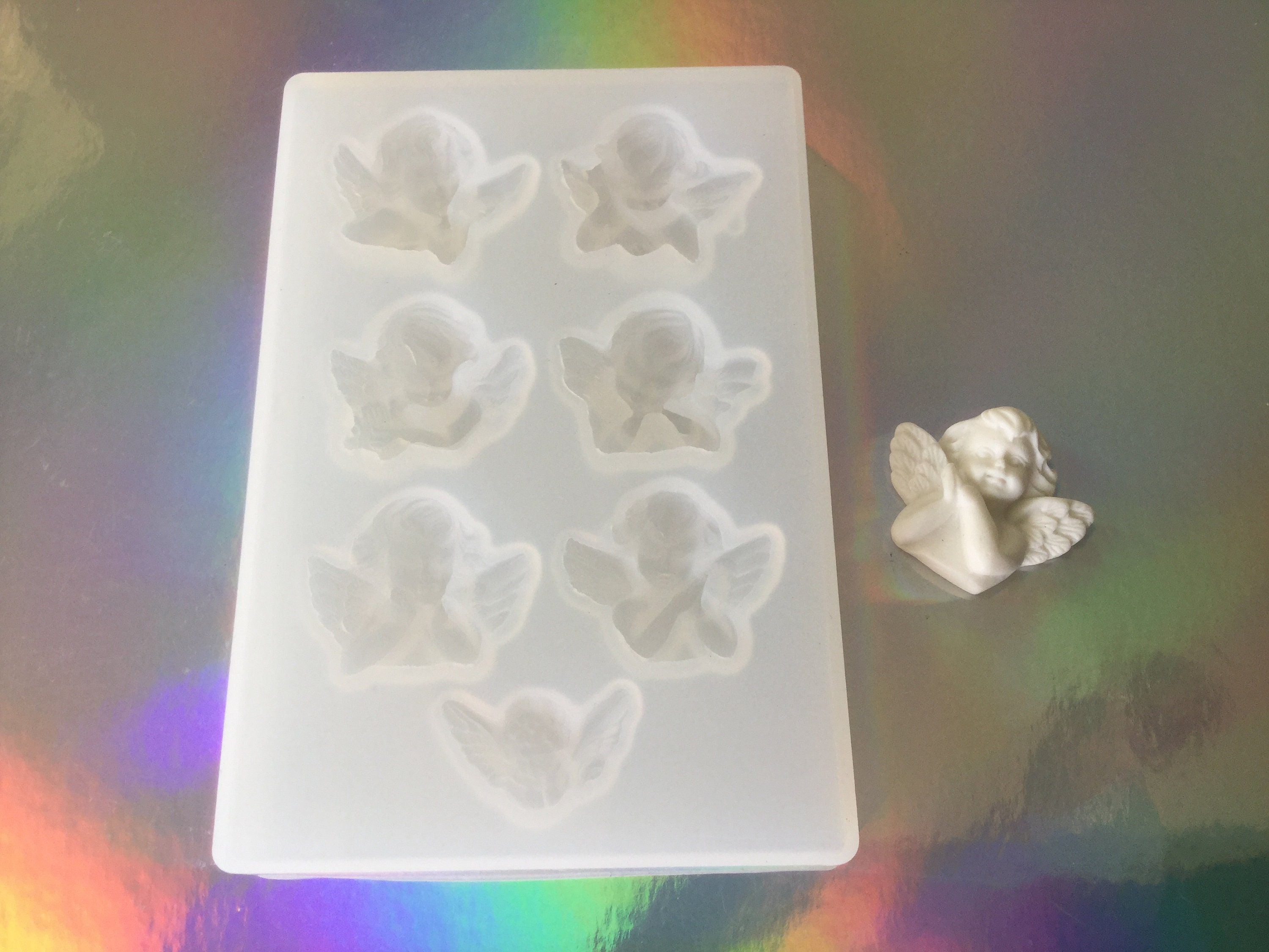 Cherub Silicone Mold Angel Mold Moulds Uk Resin Molds - Etsy UK