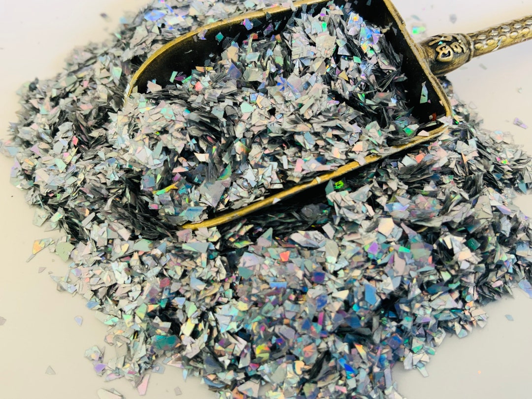 New holographic Flakes Glitter Flakes Holographic Glitter - Etsy UK