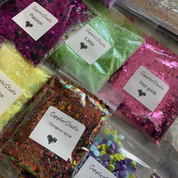 Bulk Glitter - Buy Online - Etsy