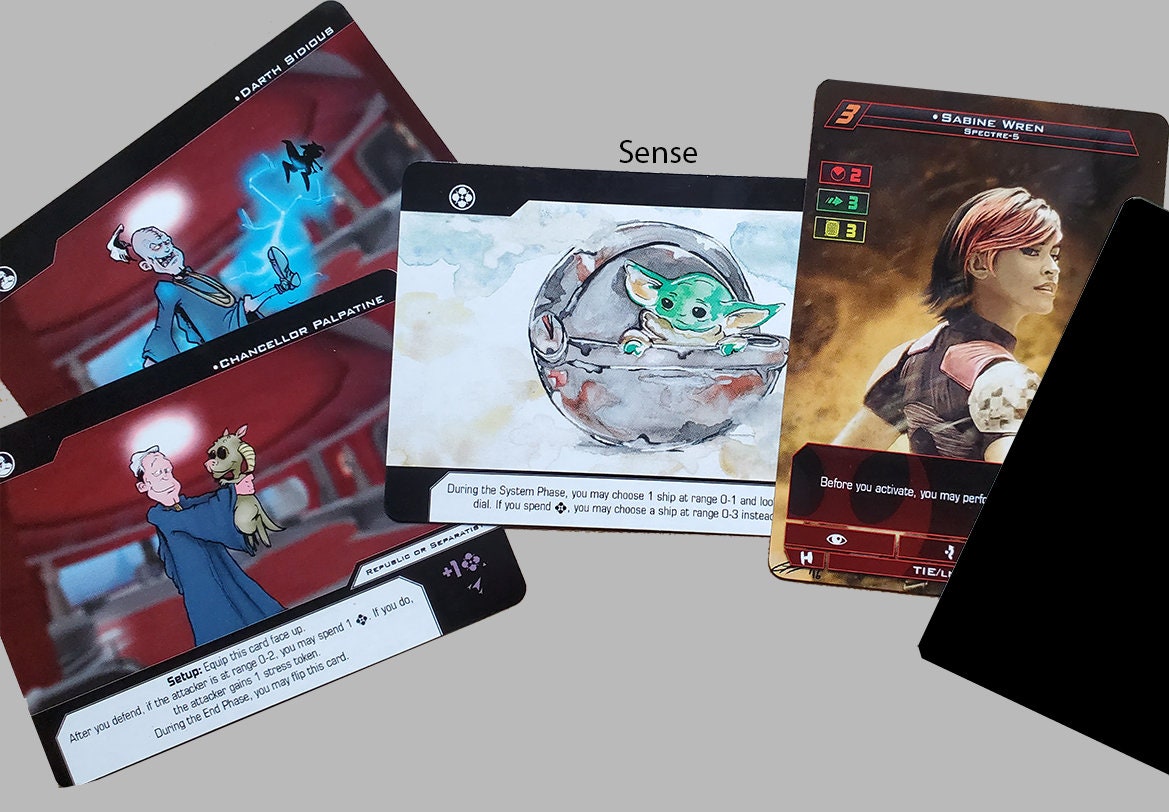 Custom X-wing Cards From NNXW Open Battle for Batuu: Charity Prize Wall ...