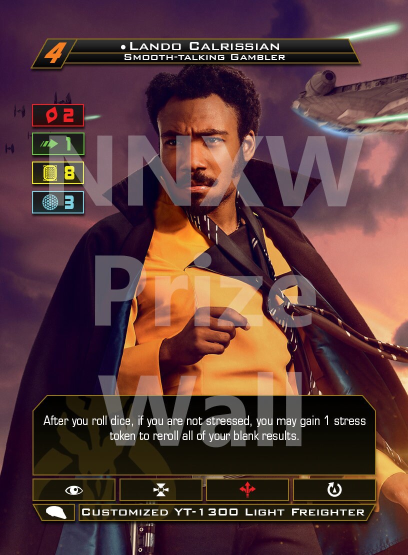 Custom X-wing Cards From NNXW Open Battle for Batuu: Charity Prize Wall ...