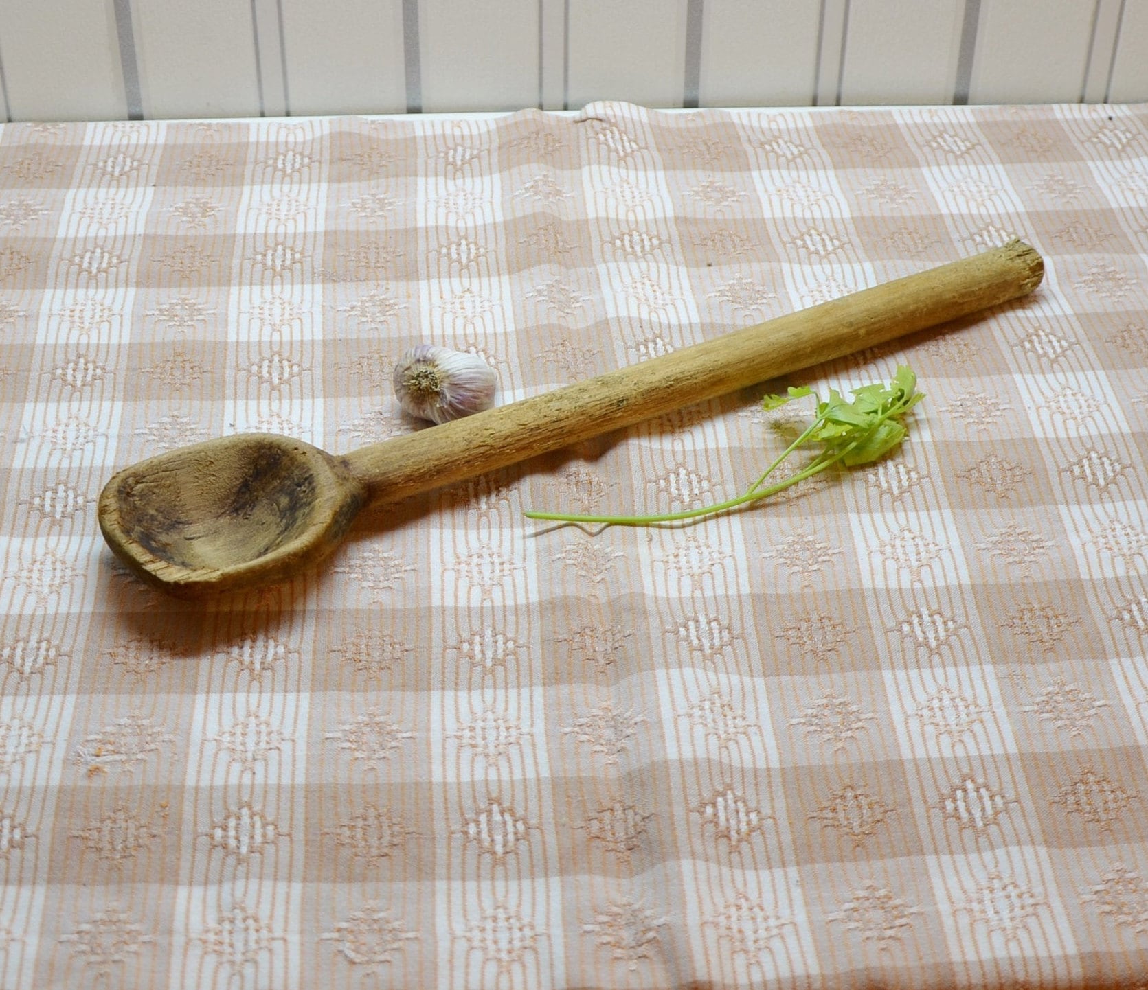 Vintage rustic wood spoon farm wood spoon rustic kitchen | Etsy
