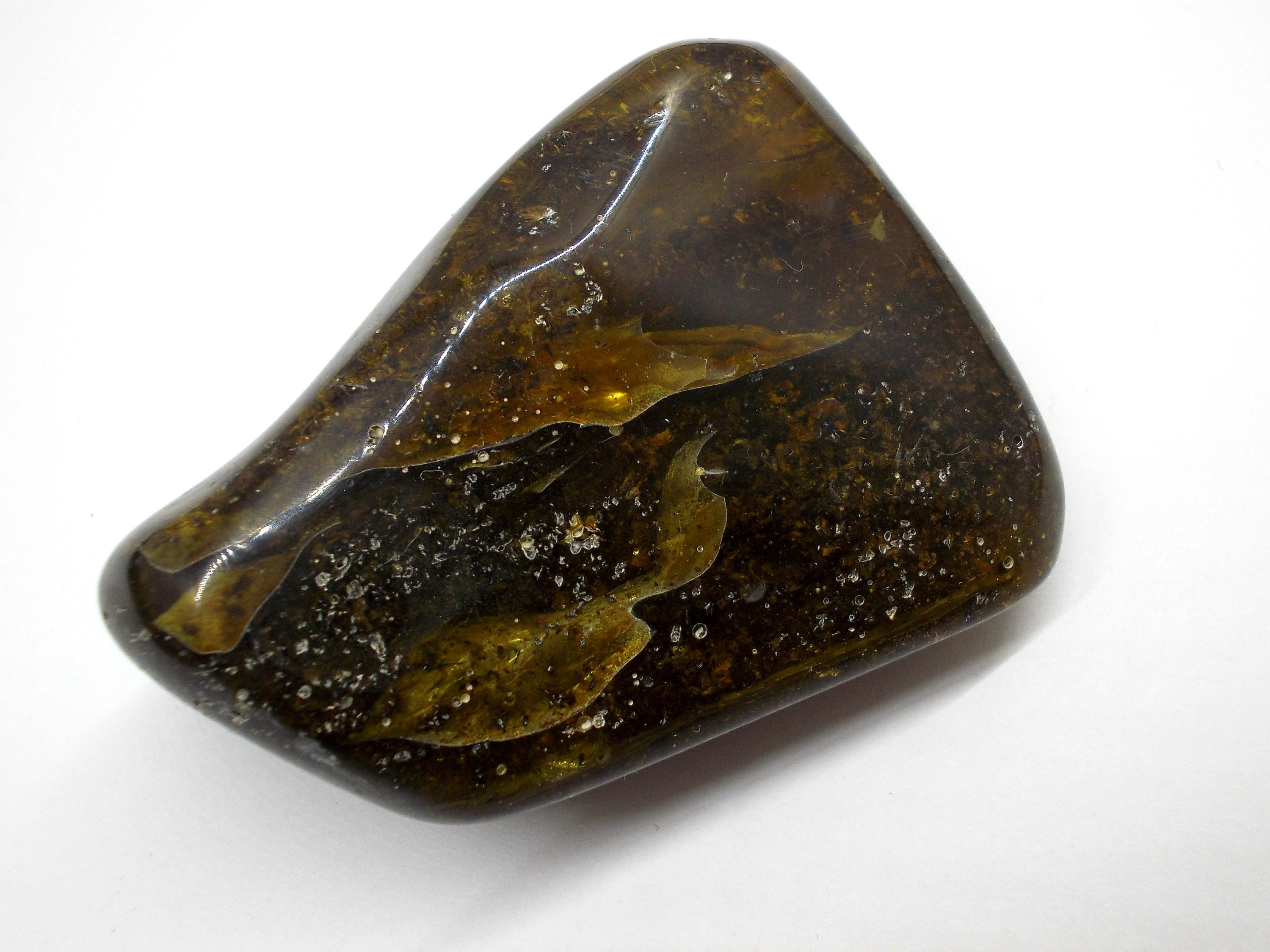 A large piece of polished amber. Baltic natural amber | Etsy