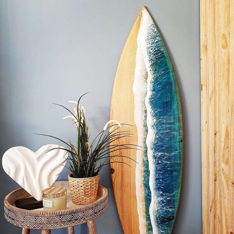 Decorative Surfboard - Etsy
