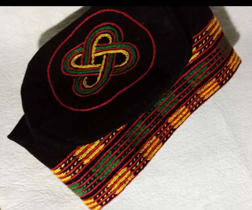 Original Yoruba Aso Oke Filehat for Men African Cap,unique and Classic ...