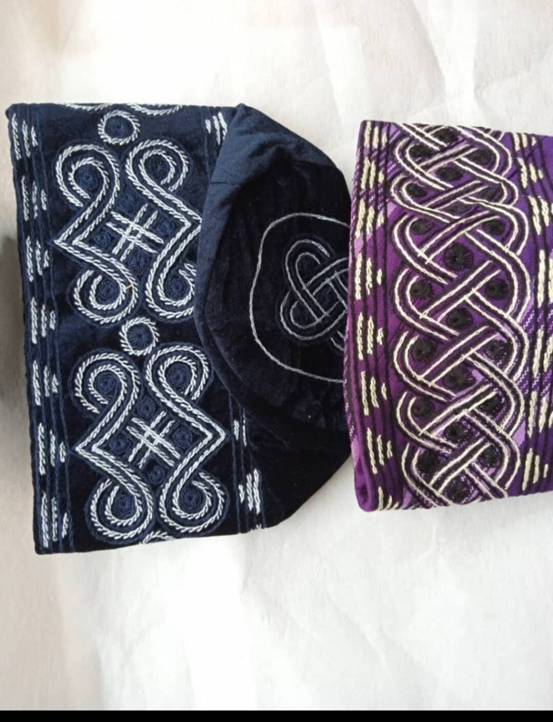 Original Yoruba Aso Oke Filehat for Men African Cap,unique and Classic ...