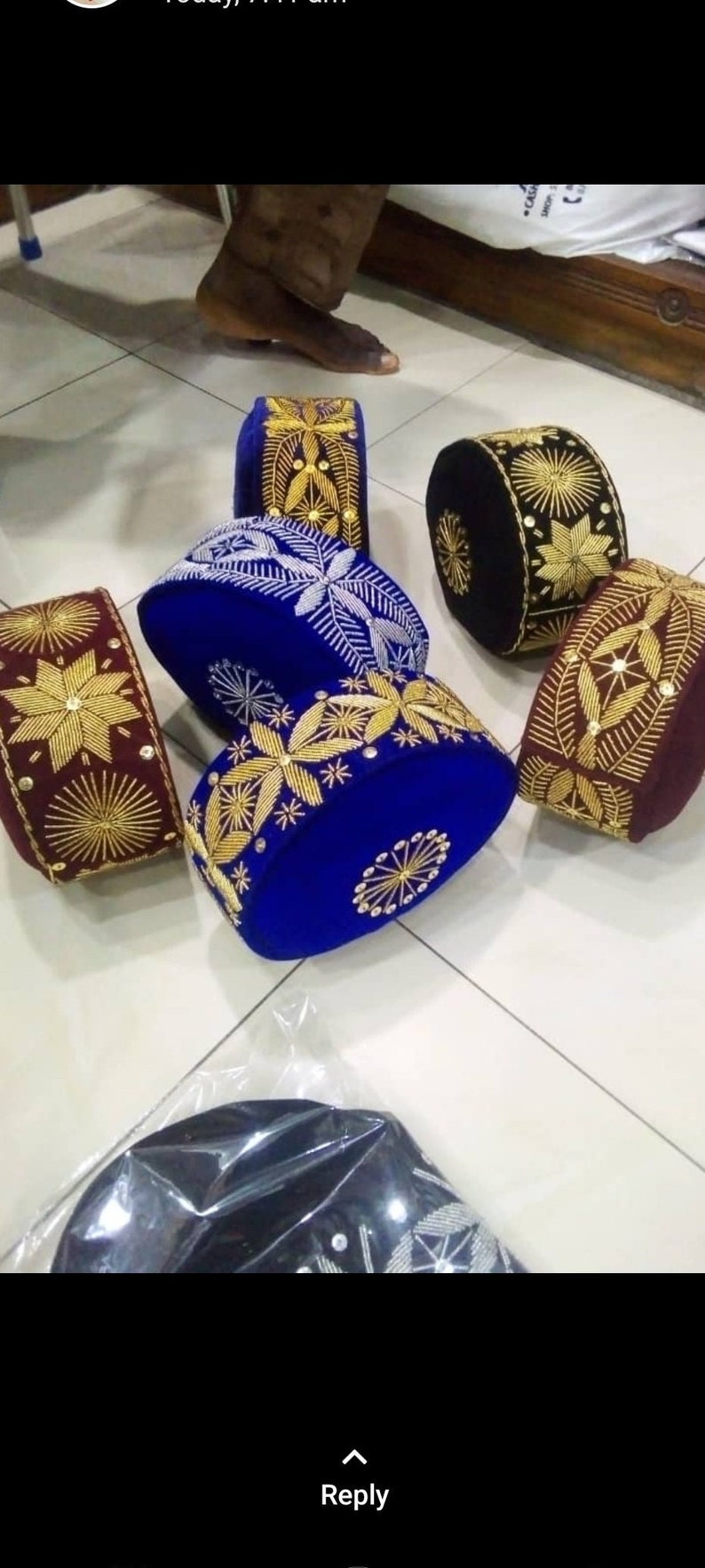 Original Yoruba Aso Oke File(hat) for Men African Cap,unique and ...