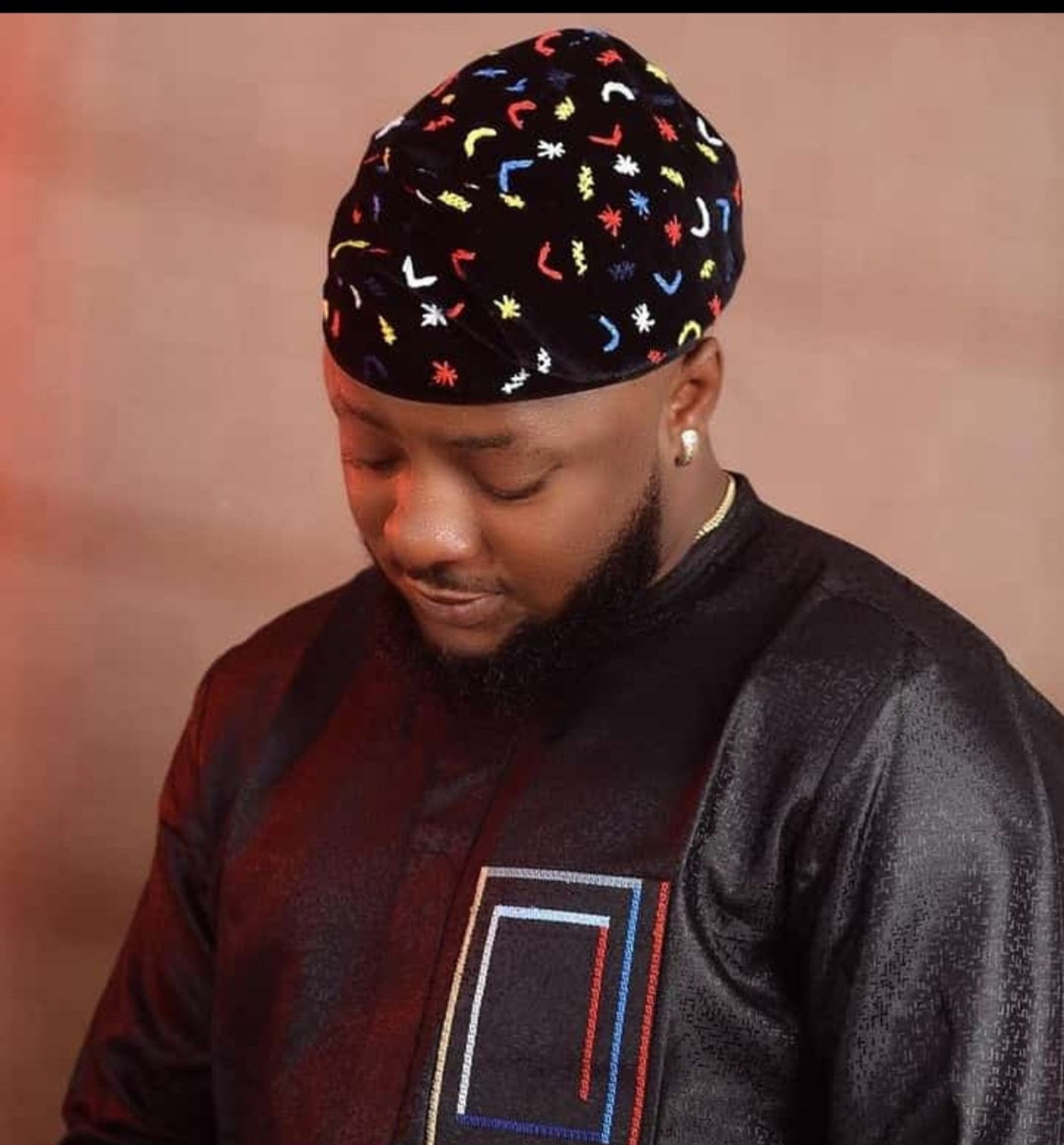 Original Yoruba Velvet Filehat for Men African Cap,unique and Classic ...