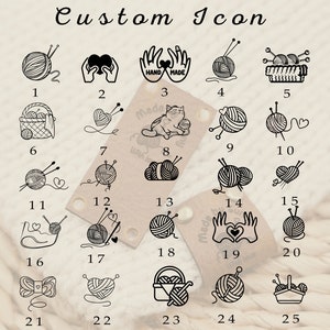 Rivets Labels for Knitting and Crochet, Custom Your Logo Tags ...