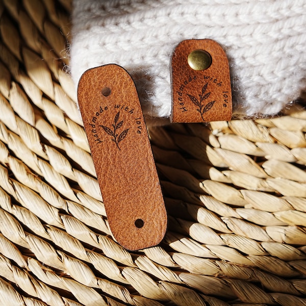 Custom Leather Label - Etsy