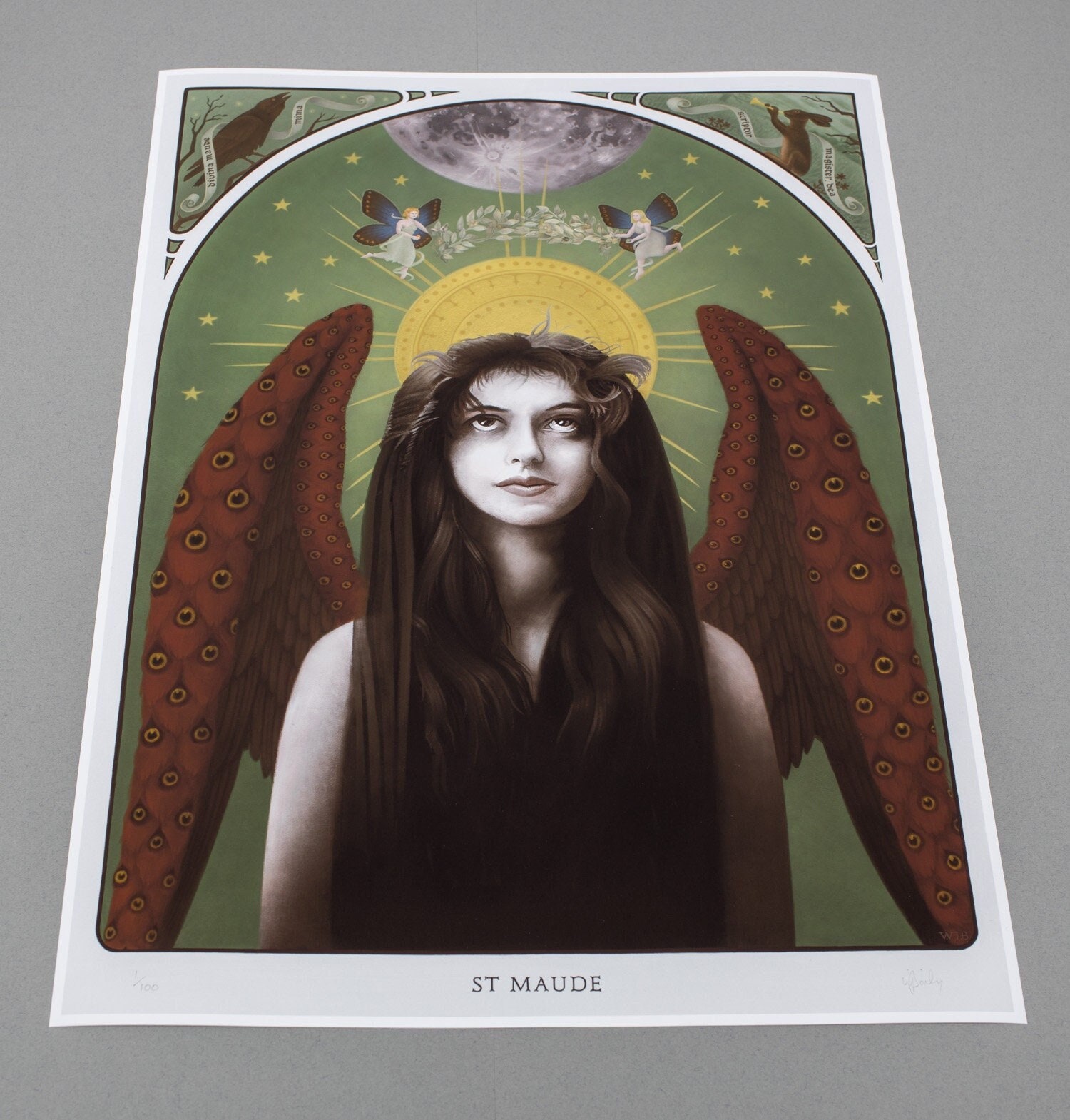St Maude Limited Edition Print - Etsy