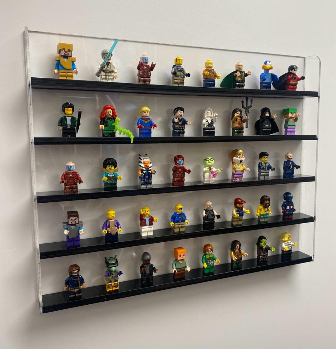 Mini Figure Display Stand in Clear or Black Various Sizes Available ...
