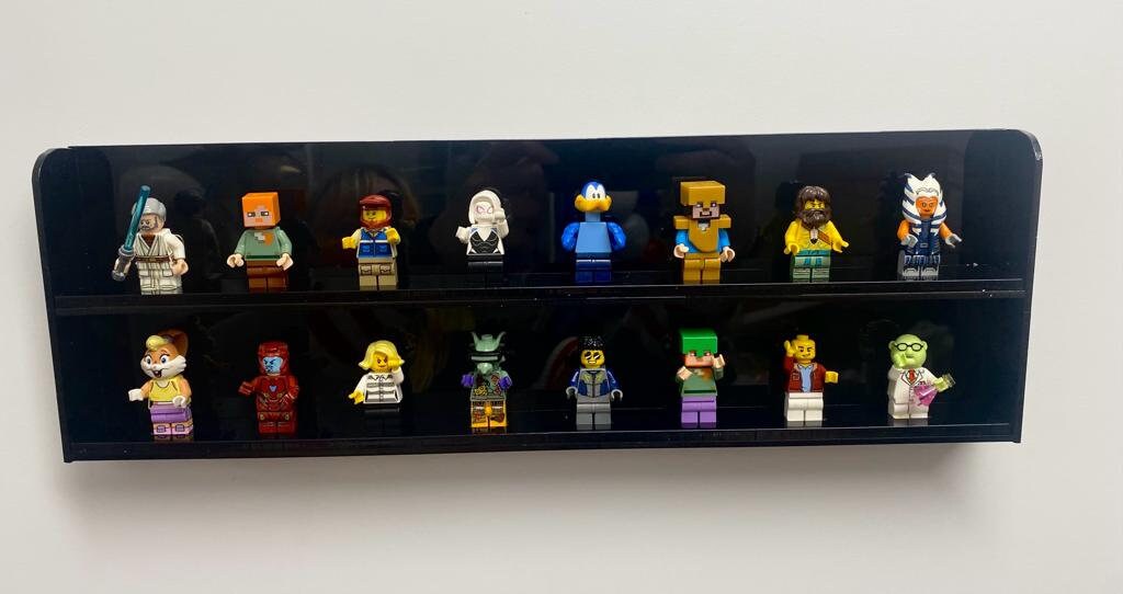 Mini Figure Display Stand in Clear or Black Various Sizes Available ...