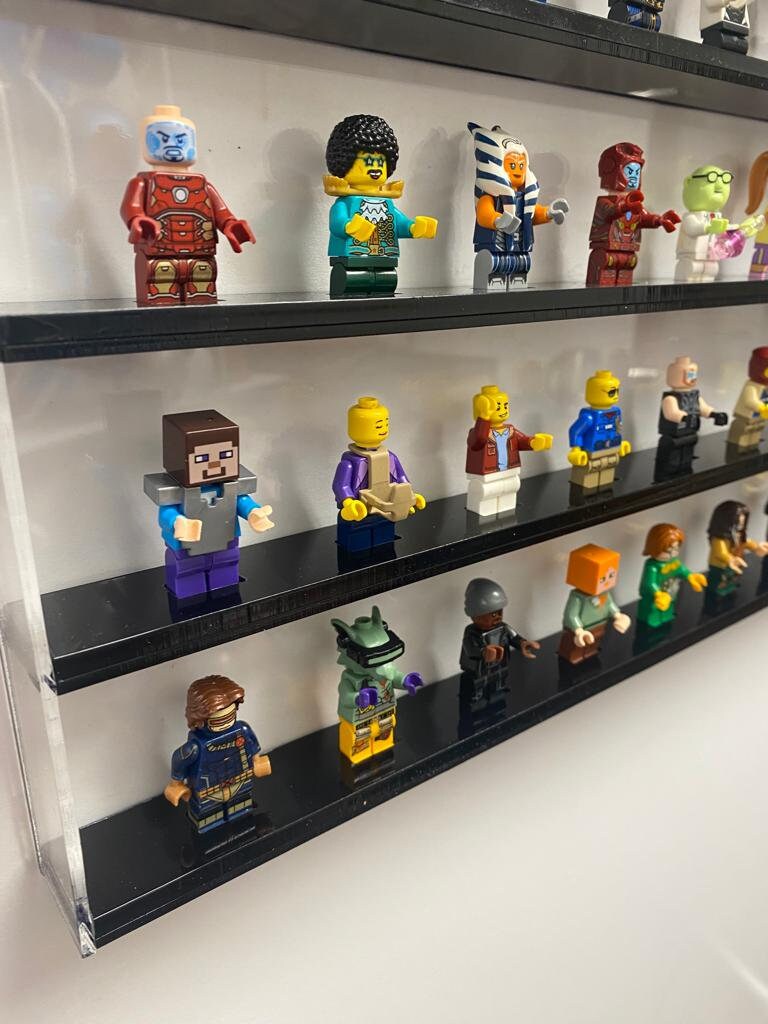 Mini Figure Display Stand in Clear or Black Various Sizes - Etsy UK