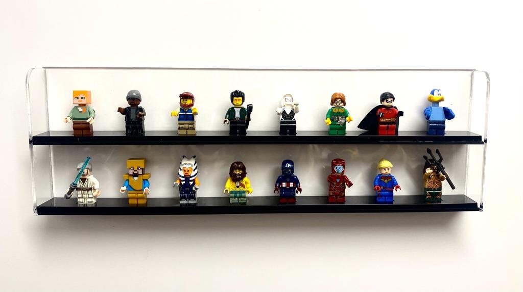Mini Figure Display Stand in Clear or Black Various Sizes Available ...