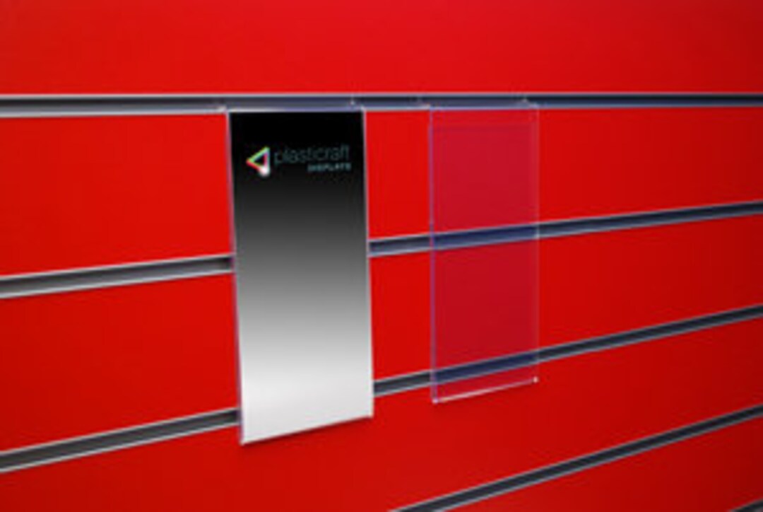 Slatwall Portrait Menu Leaflet Holders Various Sizes - Etsy