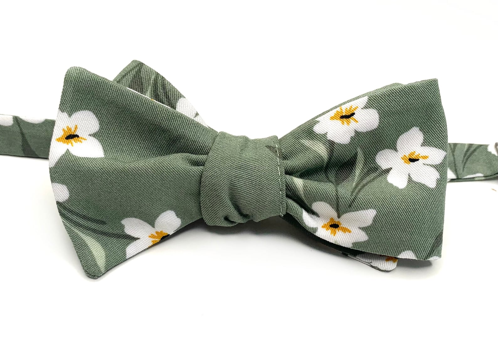Dusty Sage Floral Tie Sage Green Floral Necktie Bow Tie - Etsy