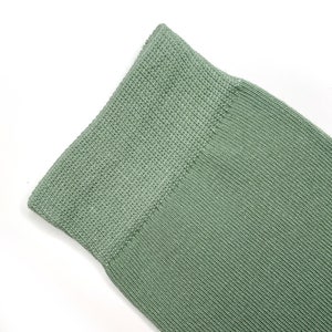 Plain DUSTY SAGE Groomsmen Socks + FREE Personalization for Wedding ...