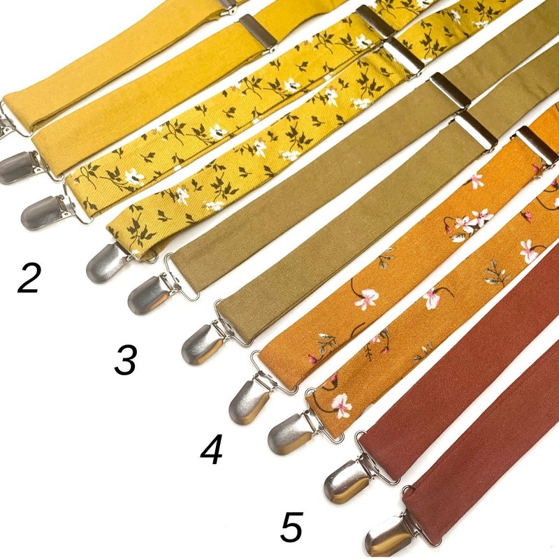 Yellow Suspenders - Etsy