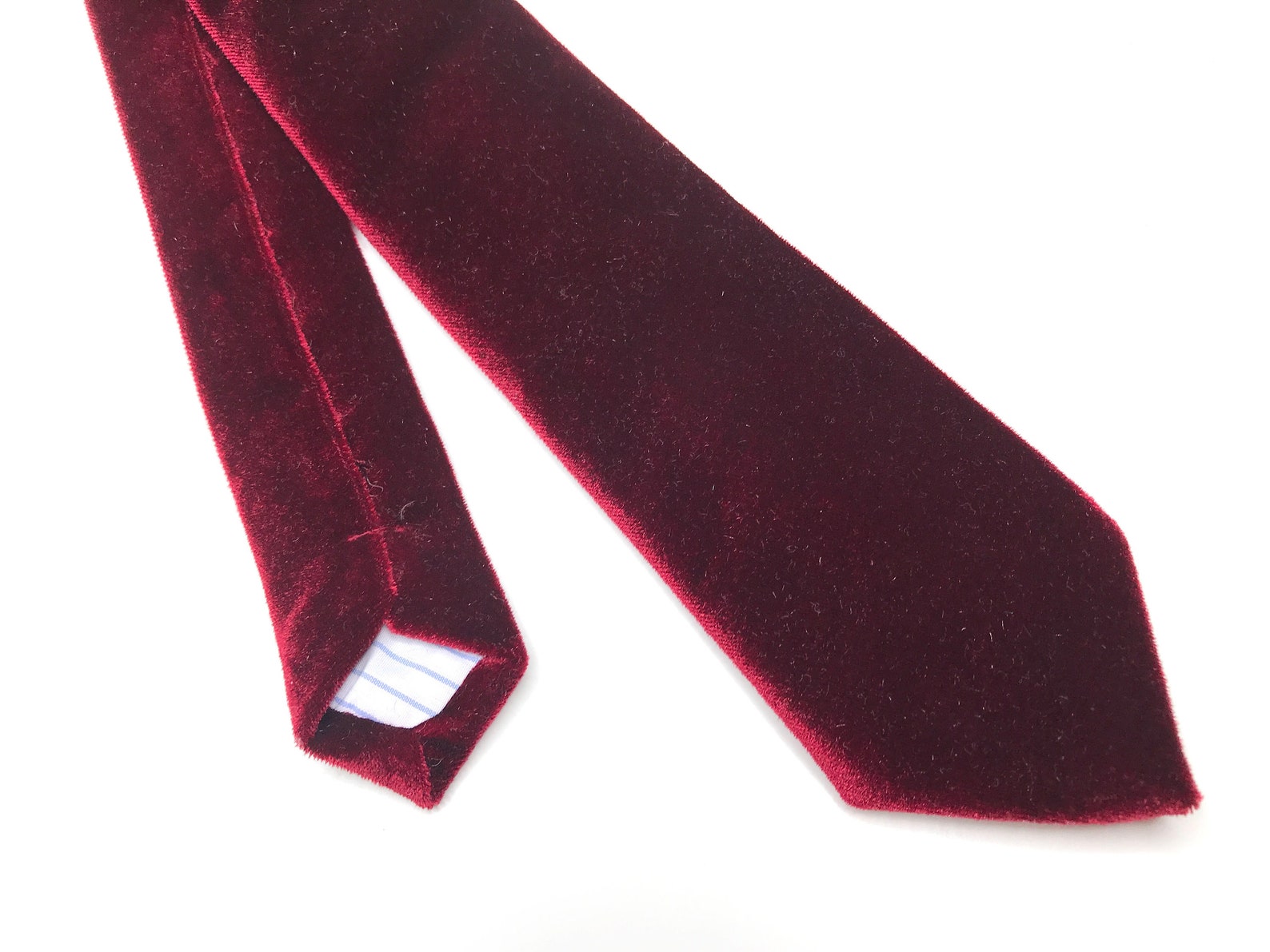 Dark Burgundy Velvet Necktie , Wine Velvet Tie , Pocket Square , Bow ...