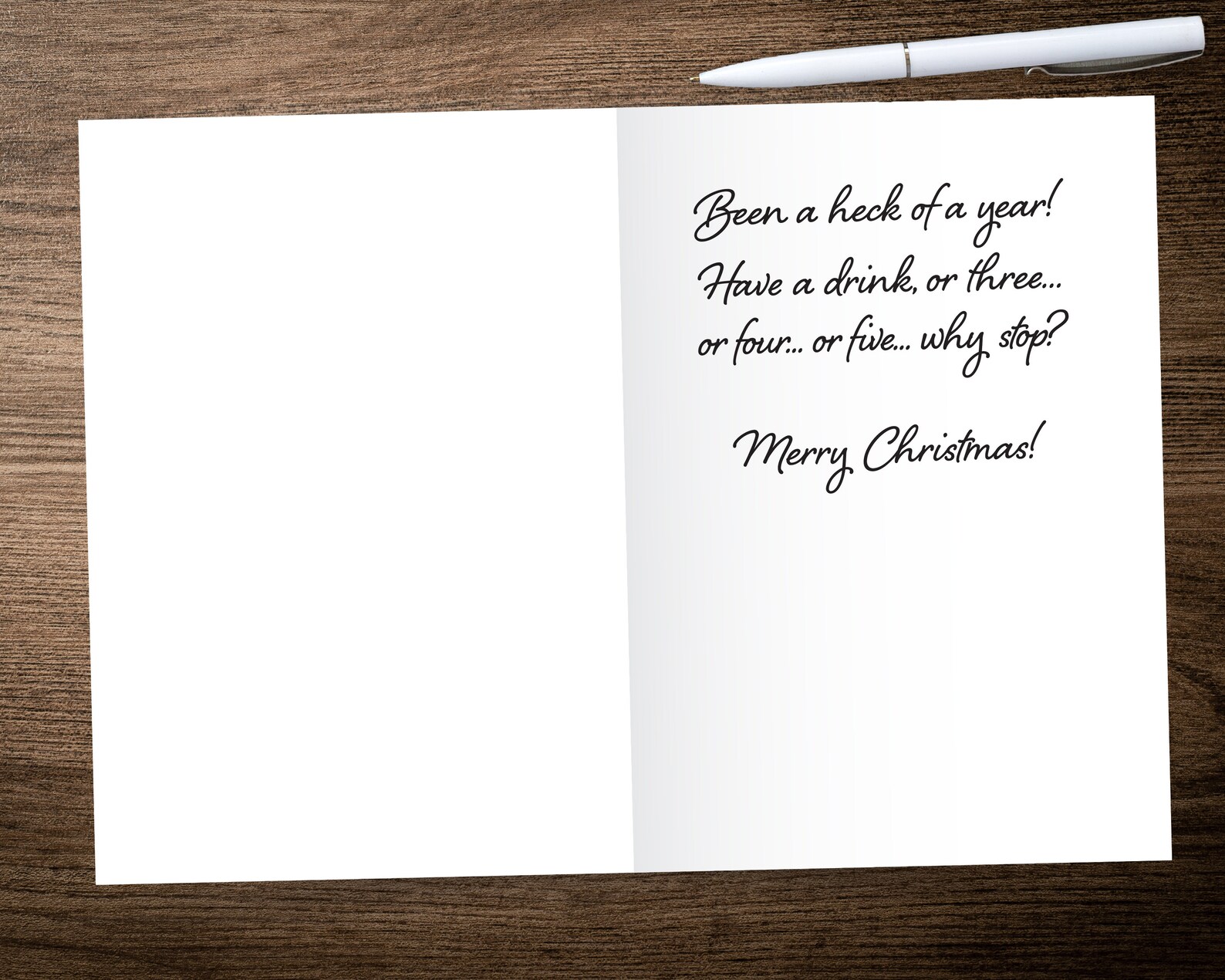Drunk Christmas Card, PRINTABLE Card, Christmas Card, Alcoholic ...