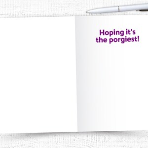 Porg Birthday Card, PRINTABLE Birthday Card, Happy Birthday Card, Cute ...